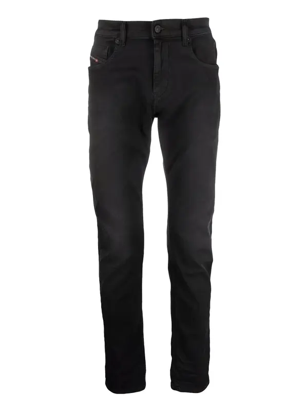 Diesel D-strukt Slim-fit Jeans - Black
