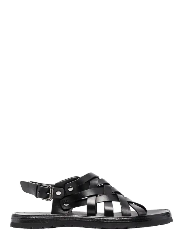 Officine Creative Chios Strappy Sandals - Black