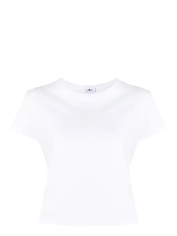 LESET Margo Cotton T-shirt - White