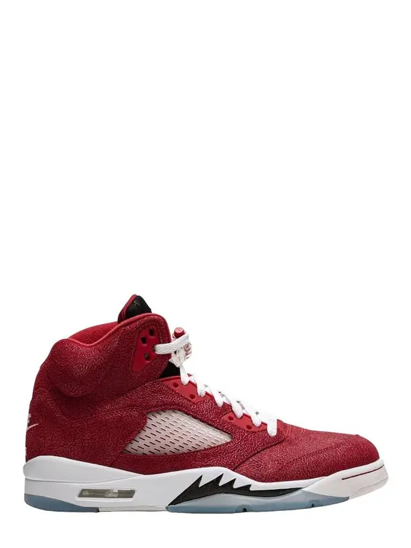 JORDAN 5 High-top Sneakers - Red