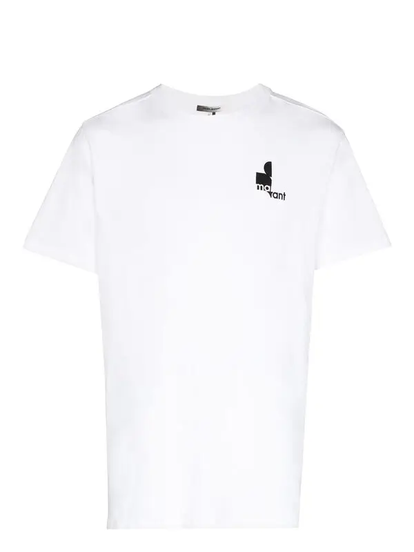 MARANT Zafferh Logo-print T-shirt - White