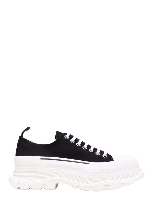 Alexander McQueen Tread Slick Low-top Sneakers - Black