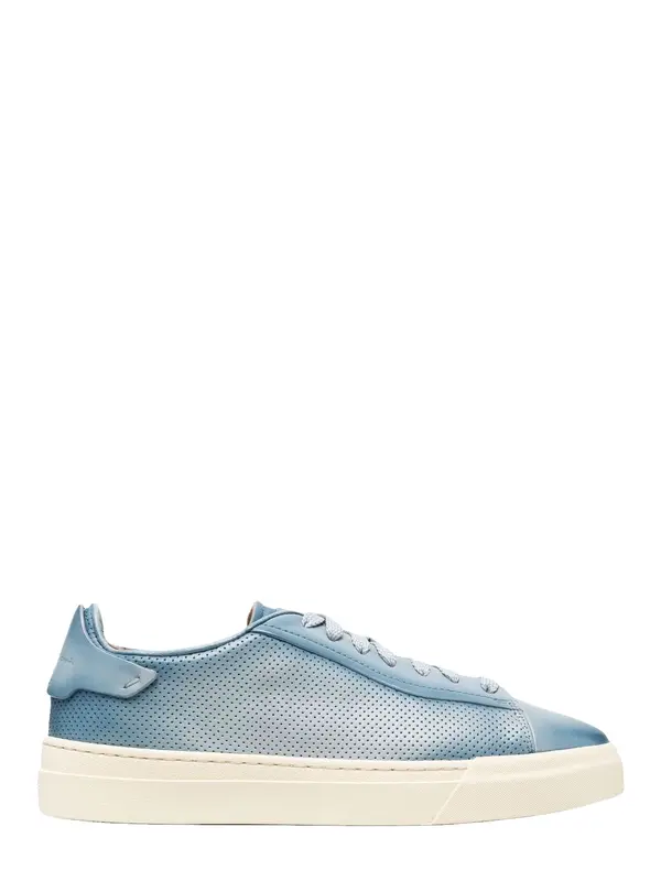 Santoni Faded Low-top Sneakers - Blue
