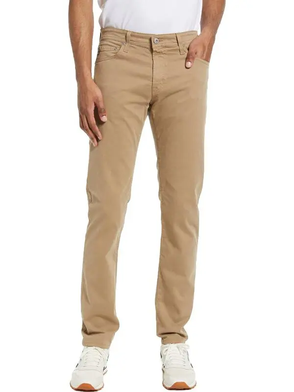 Ag Tellis Slim Fit Sateen Pants - Beechwood