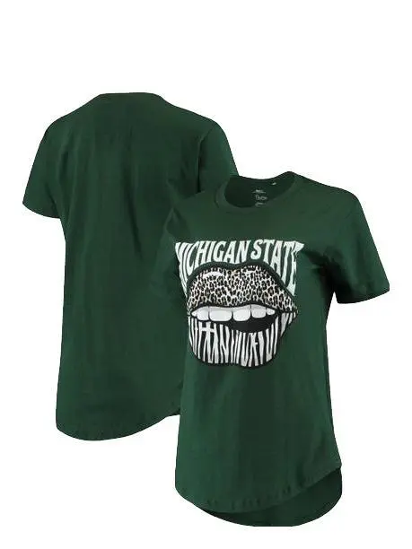 PRESSBOX Michigan State Spartans Graphic T-shirt - Green