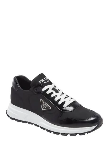 Prada Prax 1 Mixed Media Sneakers - Nero