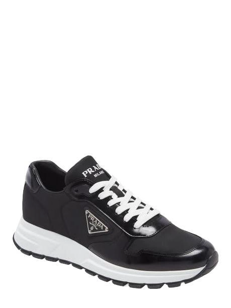 Prada Prax 1 Mixed Media Sneakers - Nero