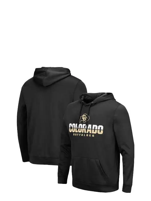 COLOSSEUM Colorado Buffaloes Lantern Pullover Hoodie - Black