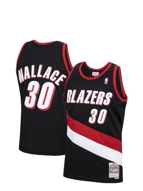 Mitchell & Ness Rasheed Wallace Portland Trail Blazers 1999/00 Hardwood Classics Swingman Jersey - Black