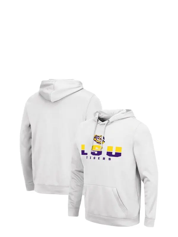 COLOSSEUM Lsu Tigers Graphic Hoodie - White