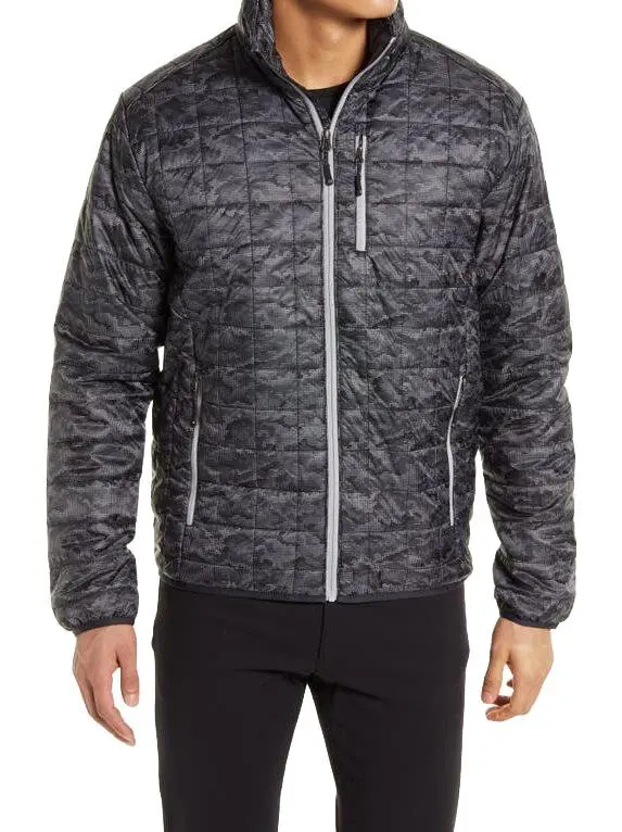 Cutter & Buck Rainier Primaloft® Printed Jacket - Black