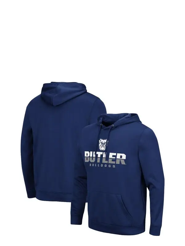 COLOSSEUM Butler Bulldogs Lantern Pullover Hoodie - Navy