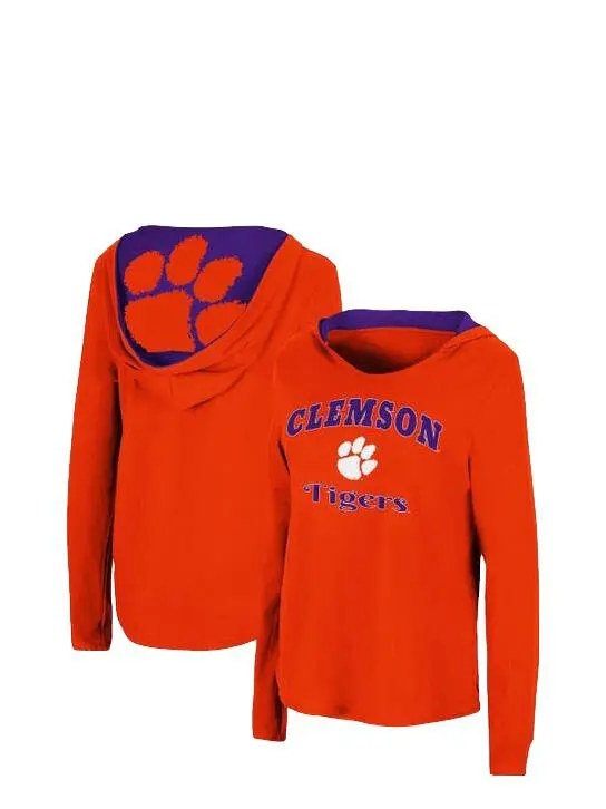 COLOSSEUM Clemson Tigers Catalina Long Sleeve T-shirt - Orange