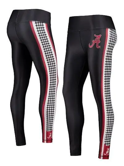 CONCEPTS SPORT Alabama Crimson Tide Dormer Knit Leggings - Black