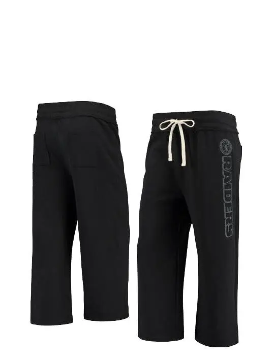 Junk Food Las Vegas Raiders Cropped Pants - Black