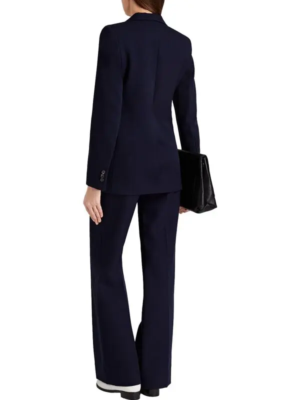 Victoria Beckham Wooltwill Blazer - Navy