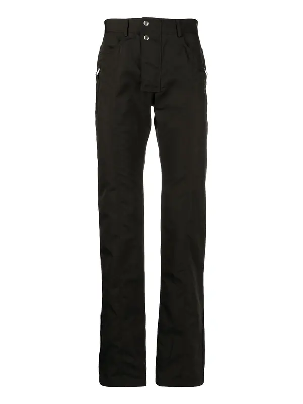 1017 Alyx 9sm Slim-fit Zip-detail Trousers - Black
