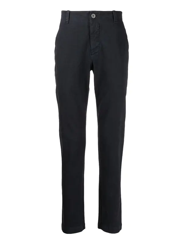 Transit Mid-rise Straight Leg Trousers - Black