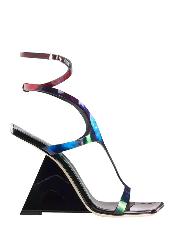 GIUSEPPE ZANOTTI Tutankamon High Heel Sandals - Blue