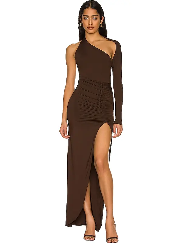 Superdown Romona Maxi Dress - Chocolate