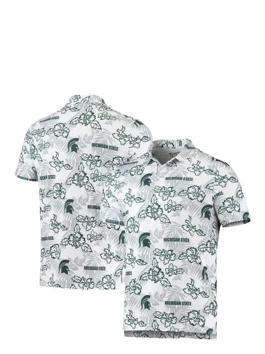 Reyn Spooner Michigan State Spartans Performance Polo - White