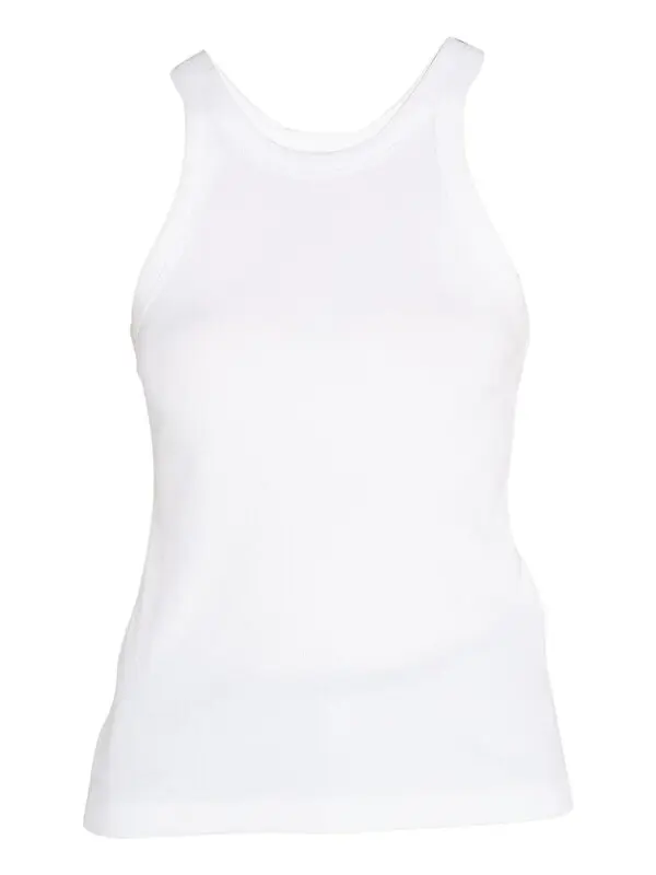 TOTEME Curved Rib Tank - White