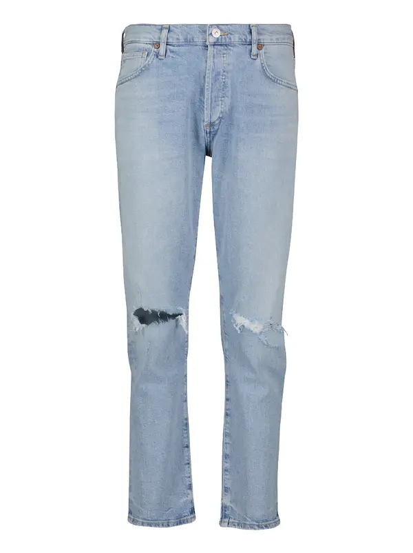 Citizens Of Humanity Emerson Mid-rise Boyfriend Jeans - Blue
