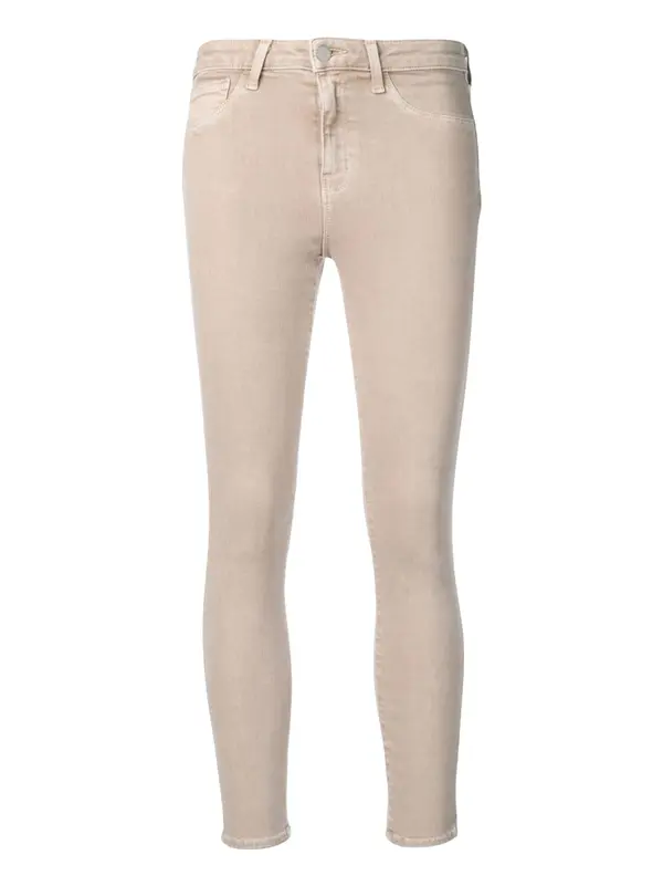 L'Agence Margot Skinny Jeans - Neutrals