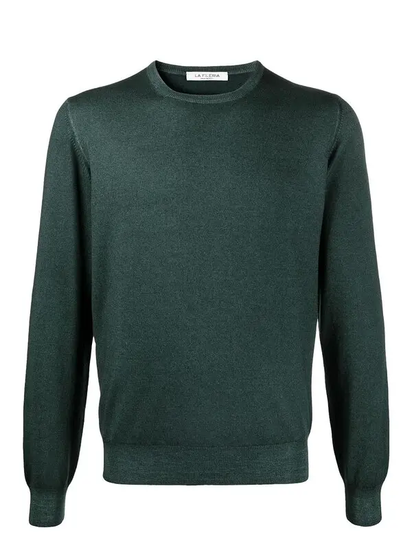 FILERIA Crew-neck Jumper - Green