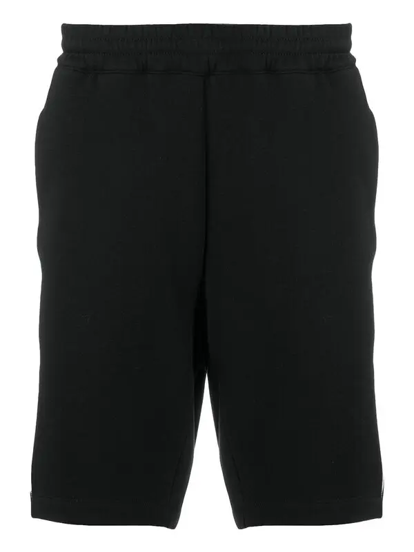 Stella McCartney Cotton 23 Old Bond Street Track Shorts - Black