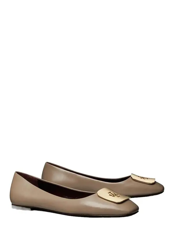 Tory Burch Georgia Ballet Flats - Ecru