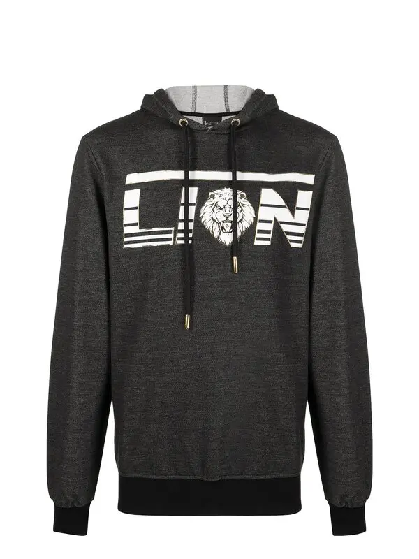 BILLIONAIRE Cotton-blend Hoodie - Black