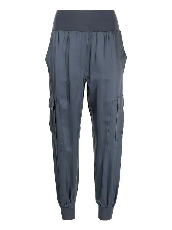 Cinq À Sept Tapered Cargo Trousers - Blue