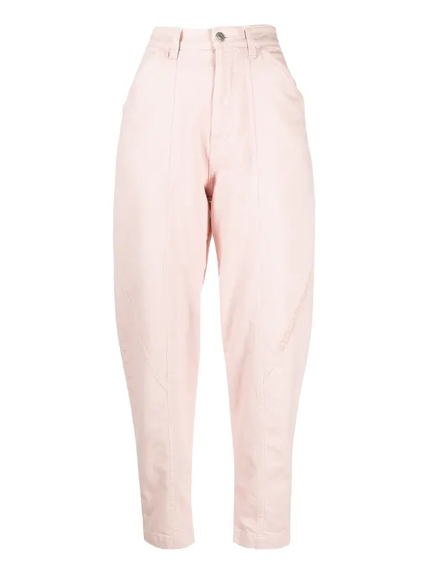 Stella McCartney High-waist Tapered Jeans - Pink