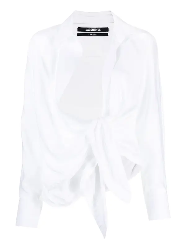 Jacquemus La Chemise Bahia Blouse - White