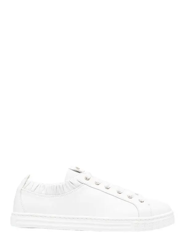 Agl Elasticated Ankle Low-top Sneakers - White