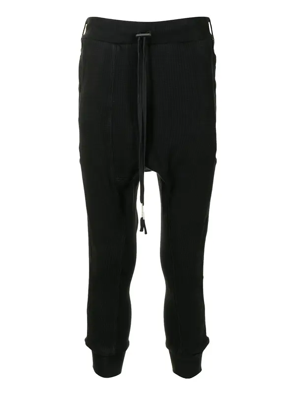 Boris Bidjan Saberi Drop-crotch Track Pants - Black