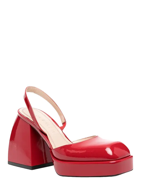 NODALETO Bulla Jones Patent-leather Pumps - Red