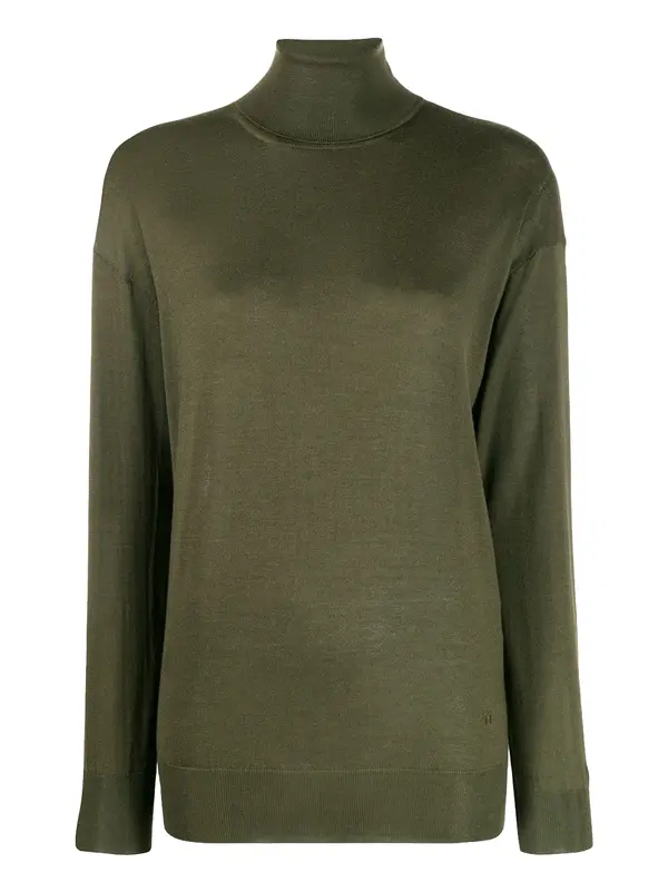 TOM FORD Roll Neck Jumper - Green