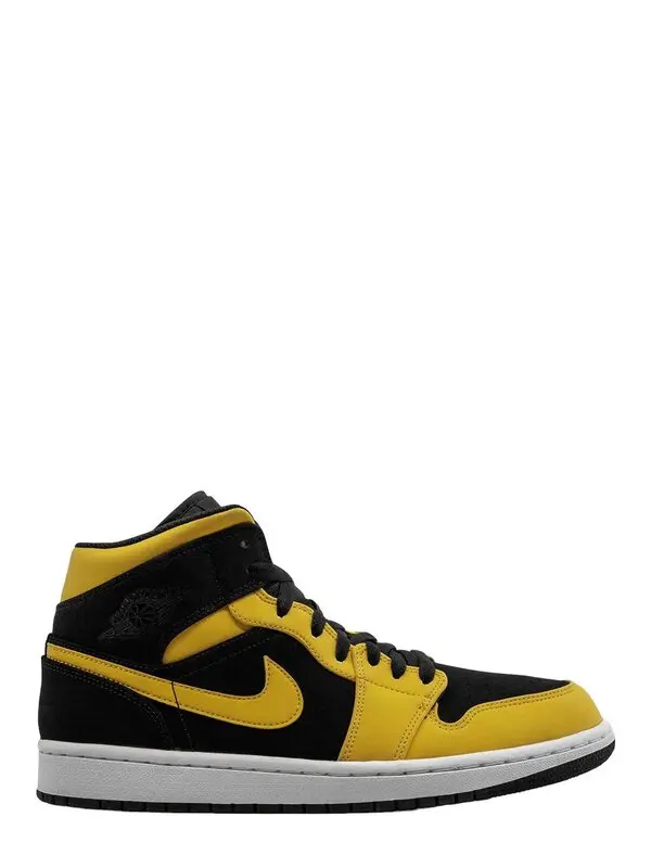 JORDAN 1 Mid Reverse New Love Sneakers - Black