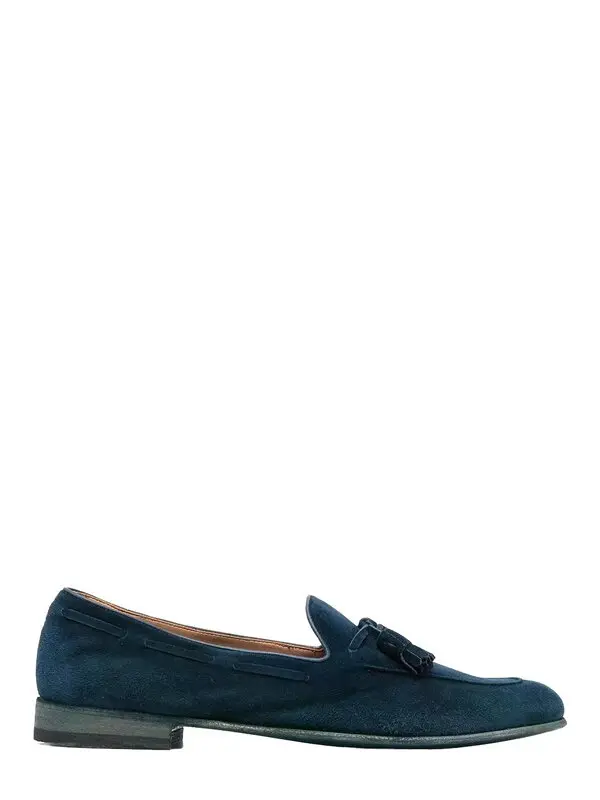 Fratelli Rossetti Tassel-embellished Loafers - Blue