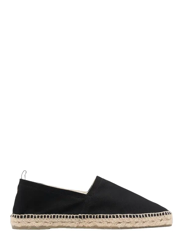CastaÑer Pablo Cotton Canvas Espadrilles - Black