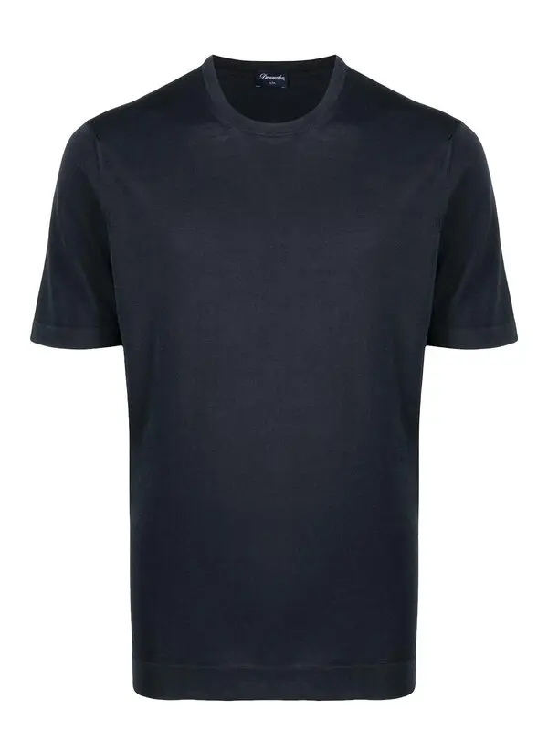 DRUMOHR Round Neck T-shirt - Blue