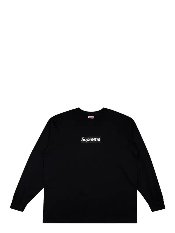 Supreme Box Logo Long-sleeve T-shirt - Black