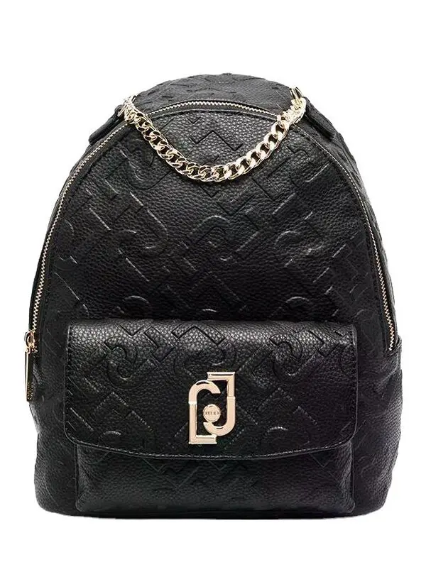 Liu Jo Logo-embossed Backpack - Black