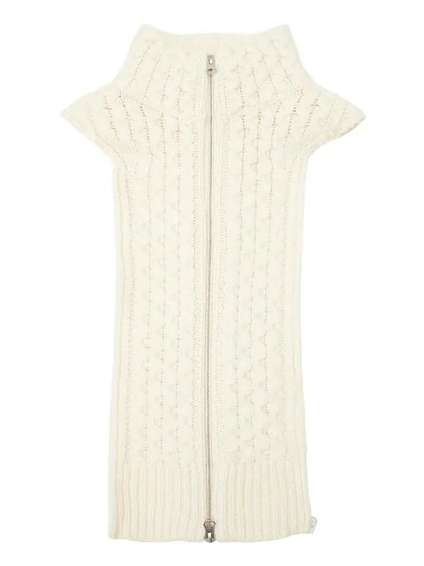 Veronica Beard Upstate Knit Dickey - Ivory