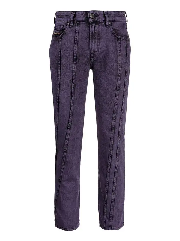 DIESEL® D-joy Slim Cropped Jeans - Purple