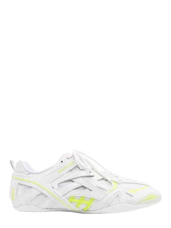 Balenciaga Drive Panelled Sneakers - White