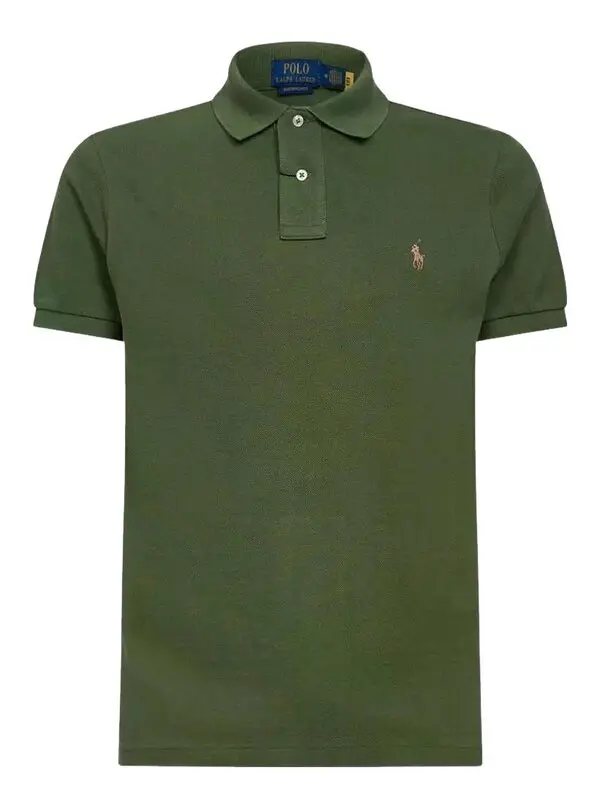 Polo Ralph Lauren Embroidered Logo Polo Shirt - Green