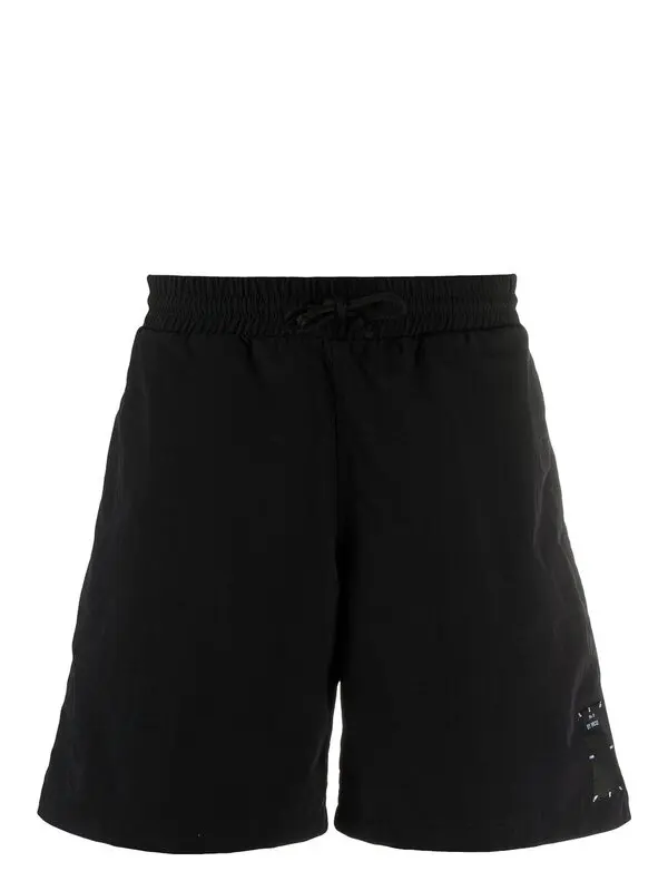 Alexander McQueen Logo Swim Shorts - Black